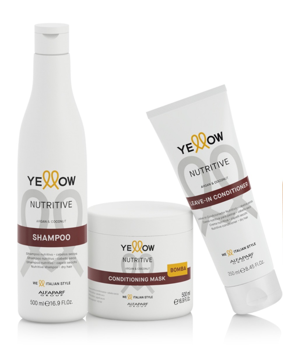 Szampony, odżywki i maski nawilżające do włosów Yellow Nutritive - Lady Si